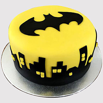 Online Batman Special Red Velvet Cake Gift Delivery in UAE - FNP