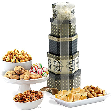 Online Sweet Tower Gift Delivery in Usa - FNP
